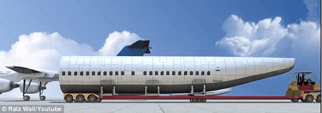 A Plane That Can Detach Its Entire CABIN In Case Of an Emergency & Land ...