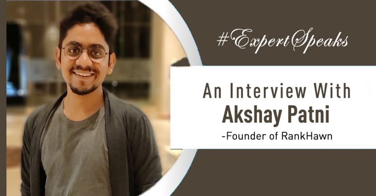 Akshay Patni Interview: 10 Things to learn at an early age
