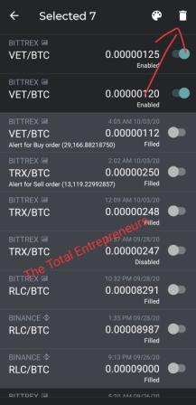 How to Fix Alerts Limit Exceeded in TabTrader with Image Guide